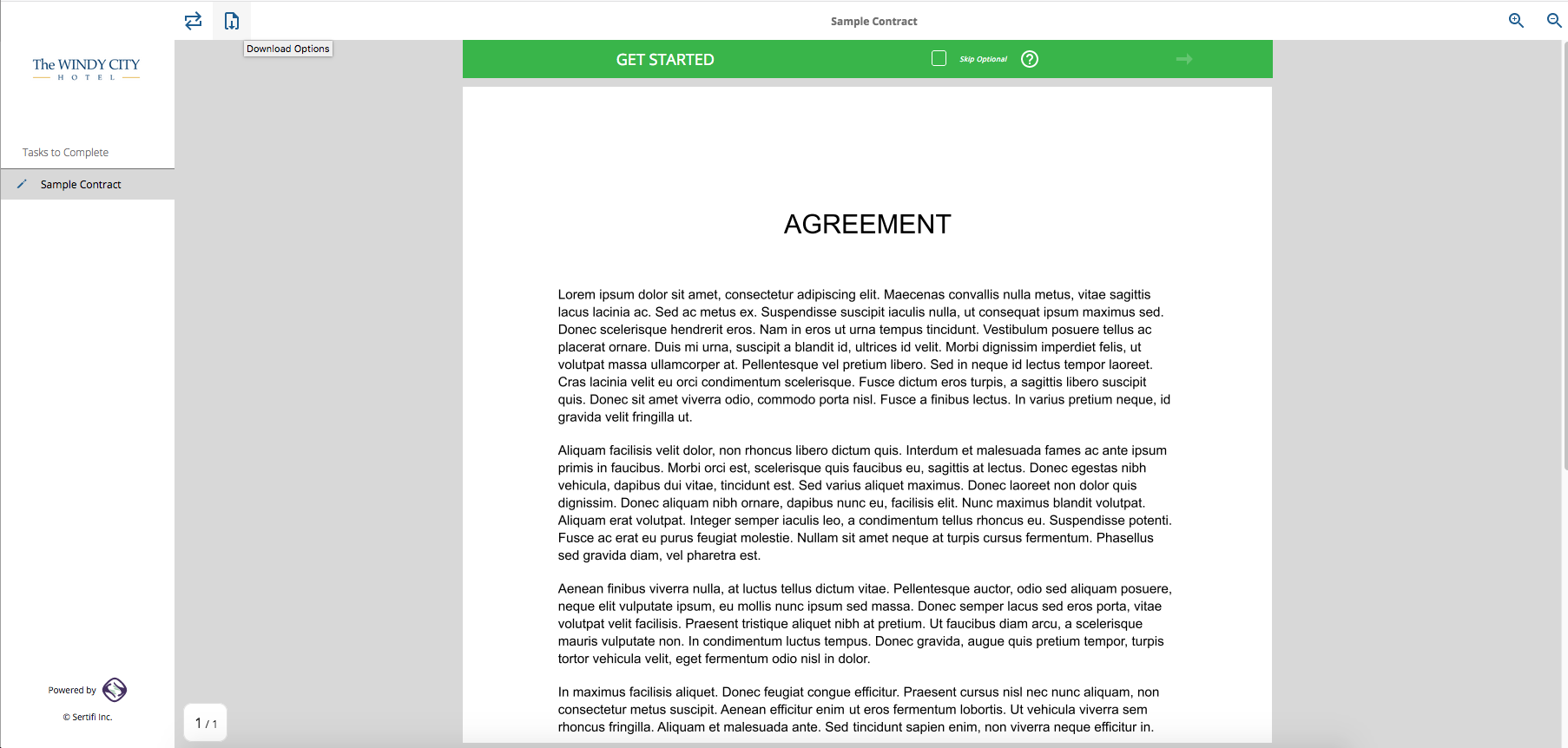 Signing Experience (Beta)